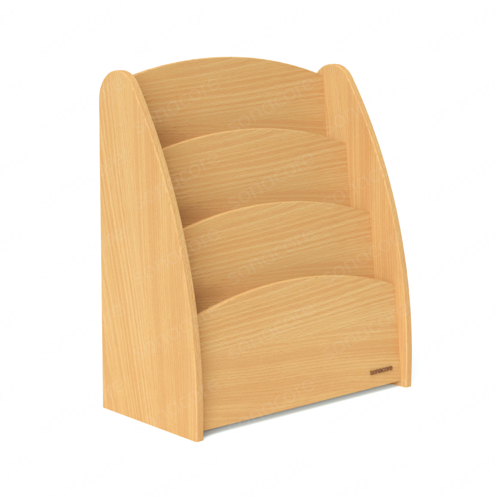 Book Display Shelf - Junior - Bav Beech Finish - sonacore